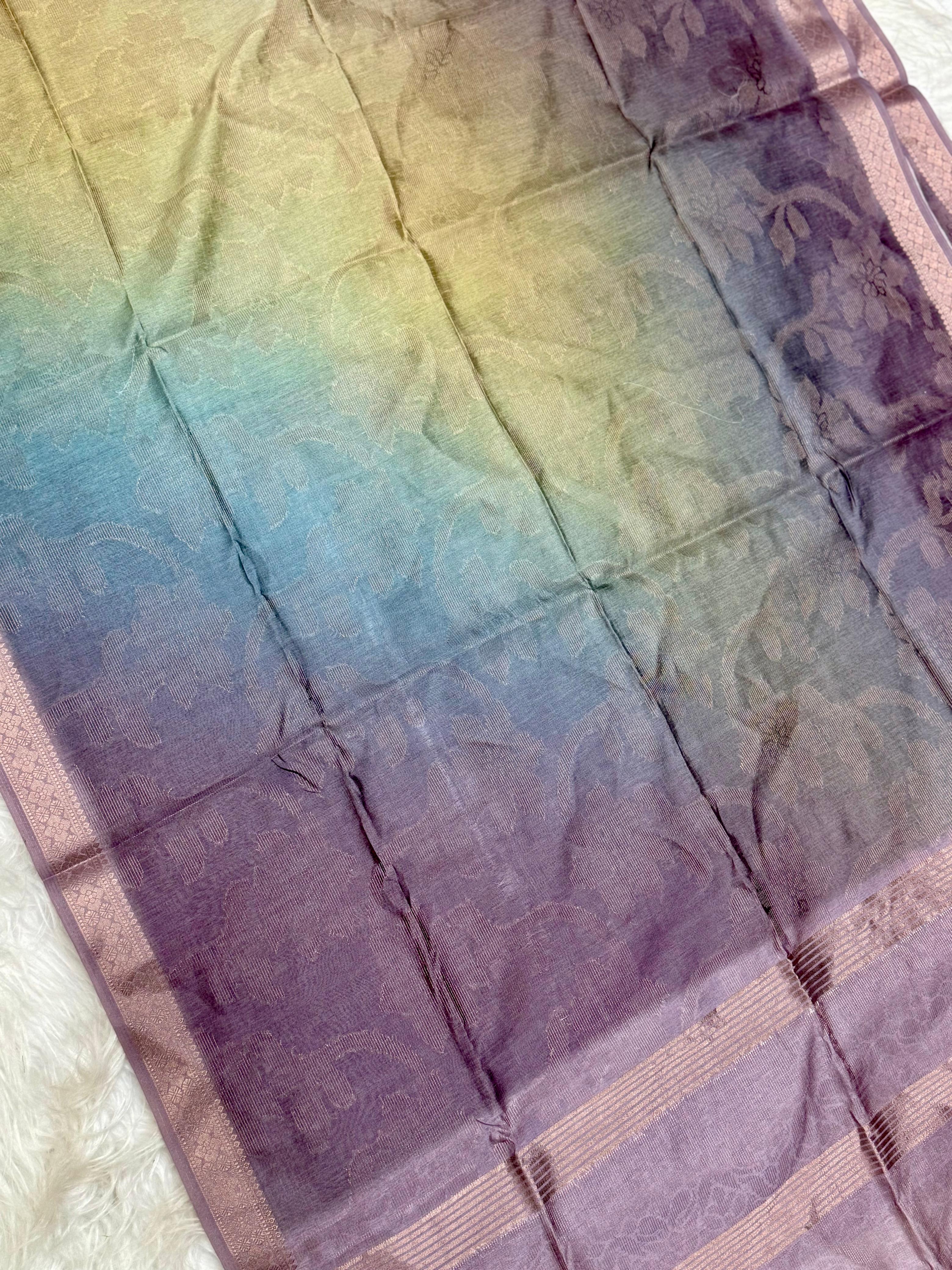 Maslin Viscos Saree – Usha Designers